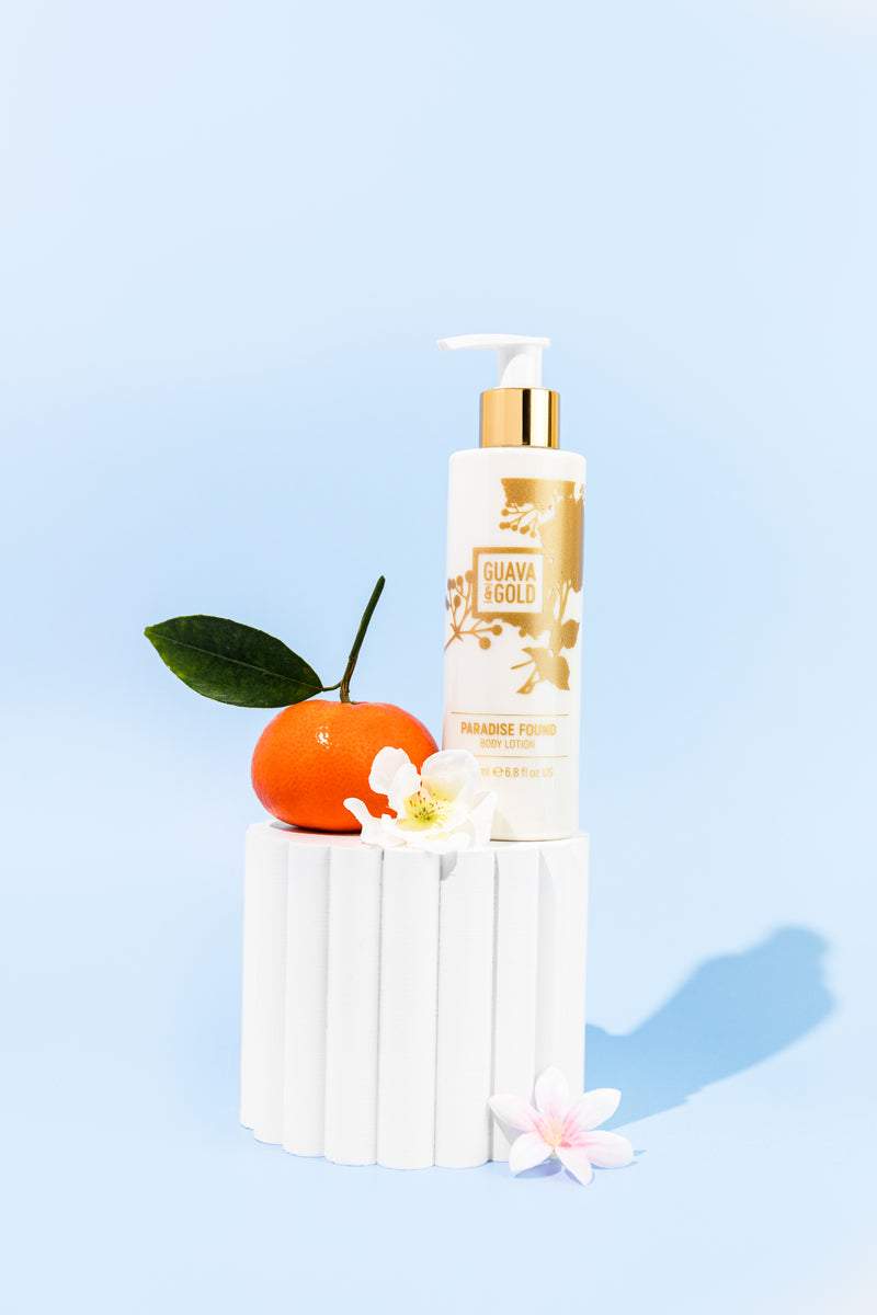 Paradise Found Hair & Skin Bundle – Guava & Gold